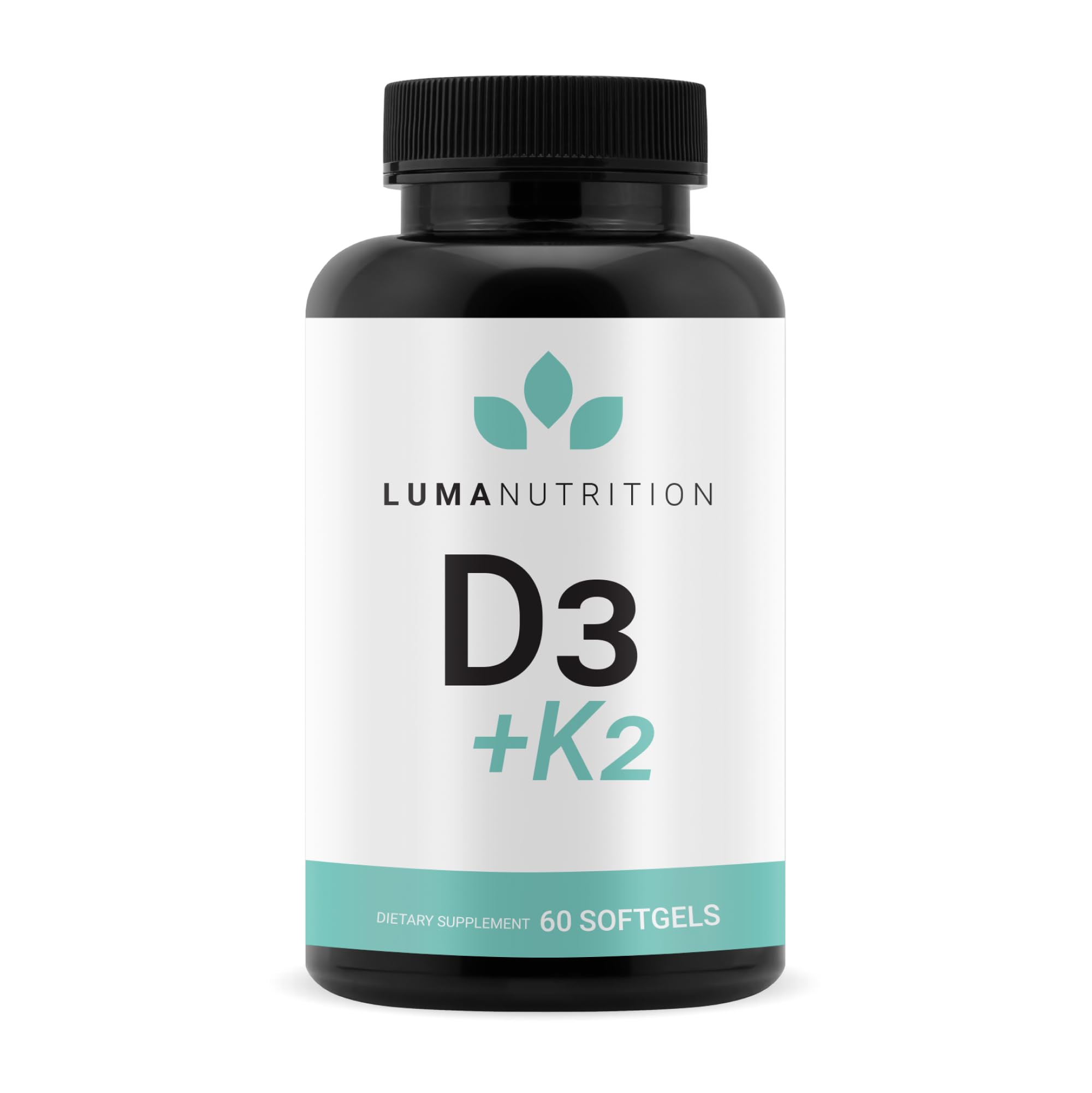 Luma Nutrition D3 + K2 Vitamin 10000 IU - Bone and Heart Health Supple ...