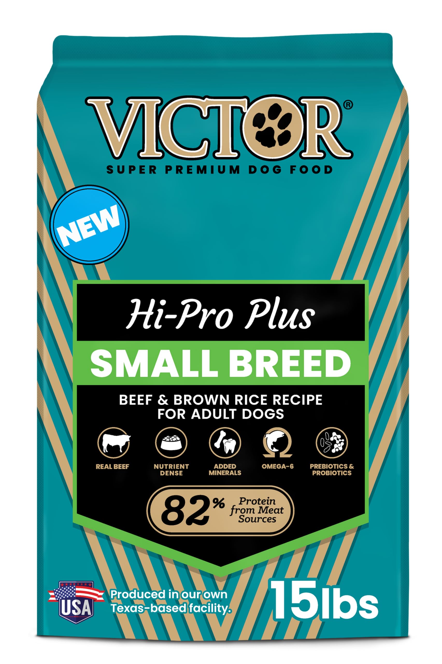 VICTOR Classic - Hi-Pro Small Breed Adult, 15-lb – USA Products Only
