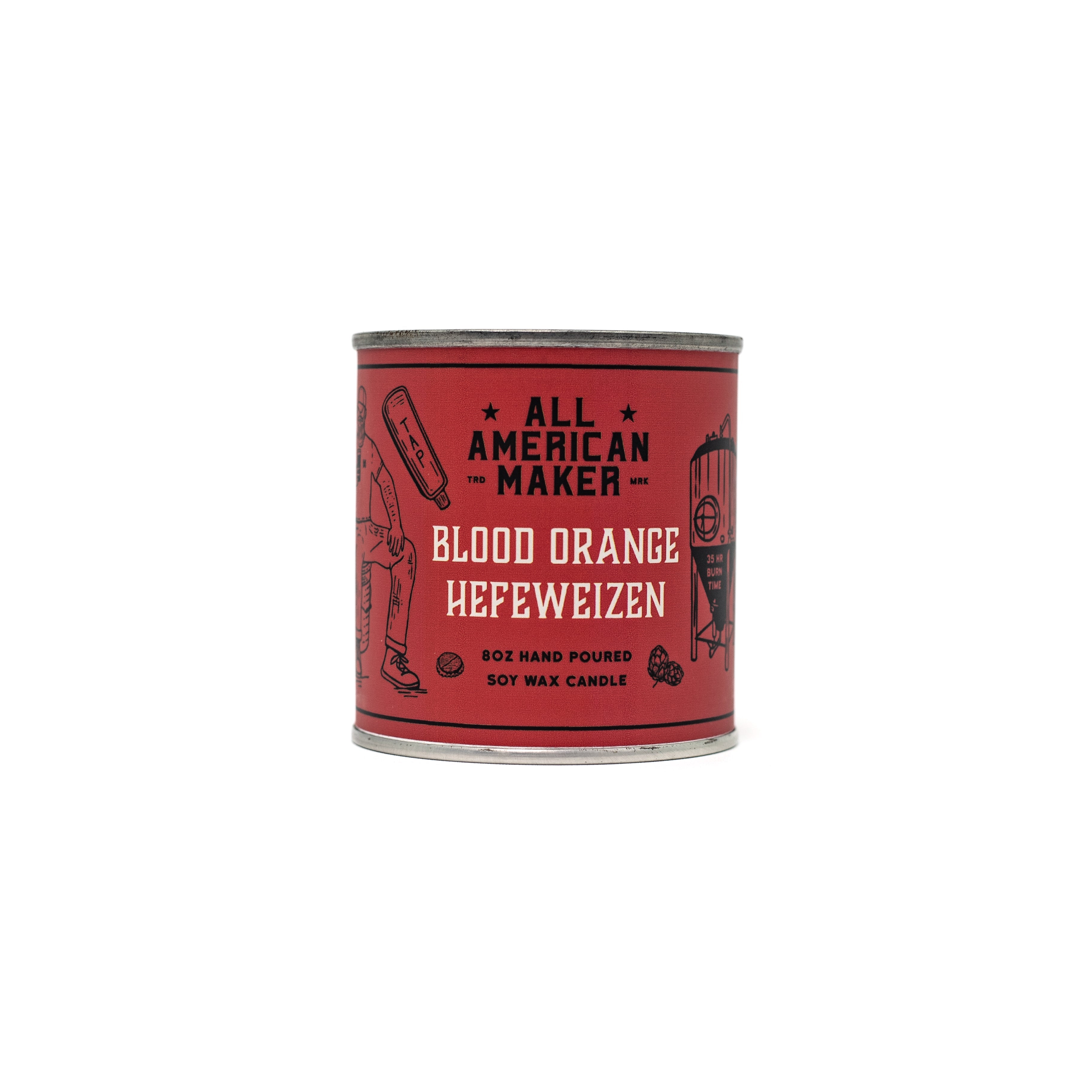 Blood Orange Hefeweizen Candle – USA Products Only